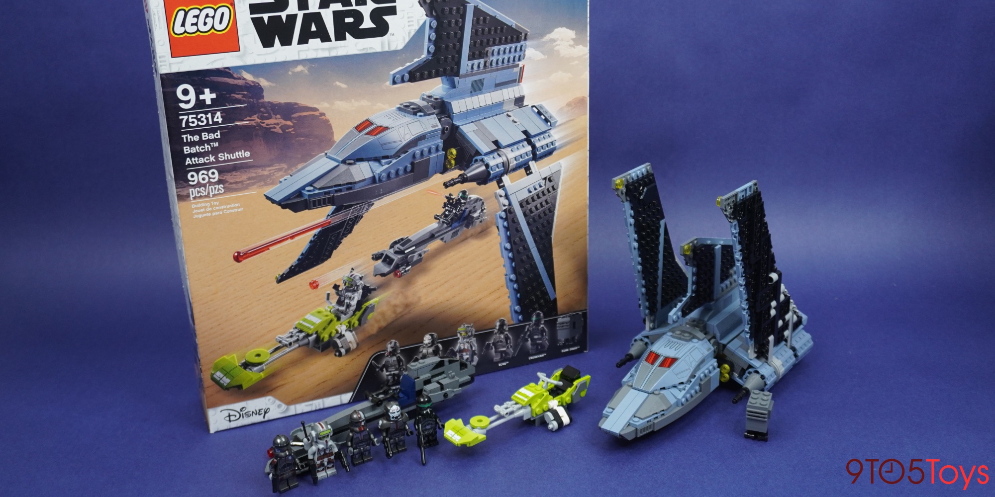 LEGO Bad Batch Shuttle review: Clone Force 99 makes a debut - 9to5Toys