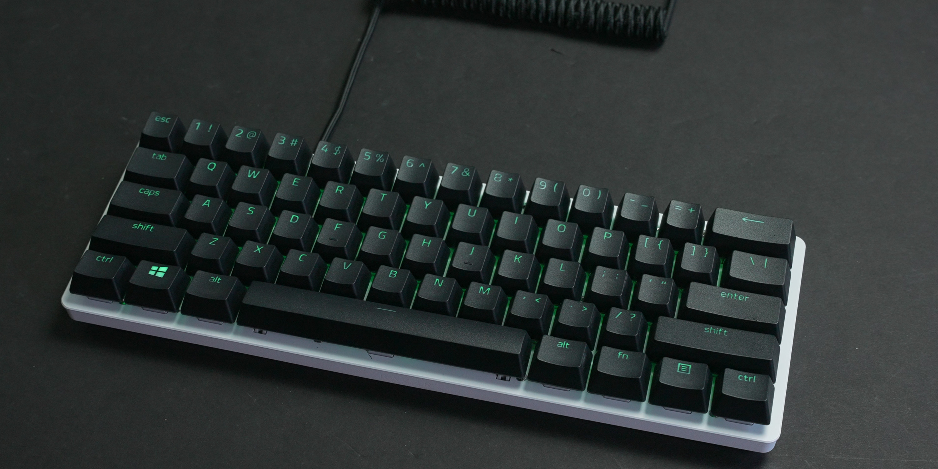 Customizing Razer keyboards with keycaps, coiled cables, and wrist rests