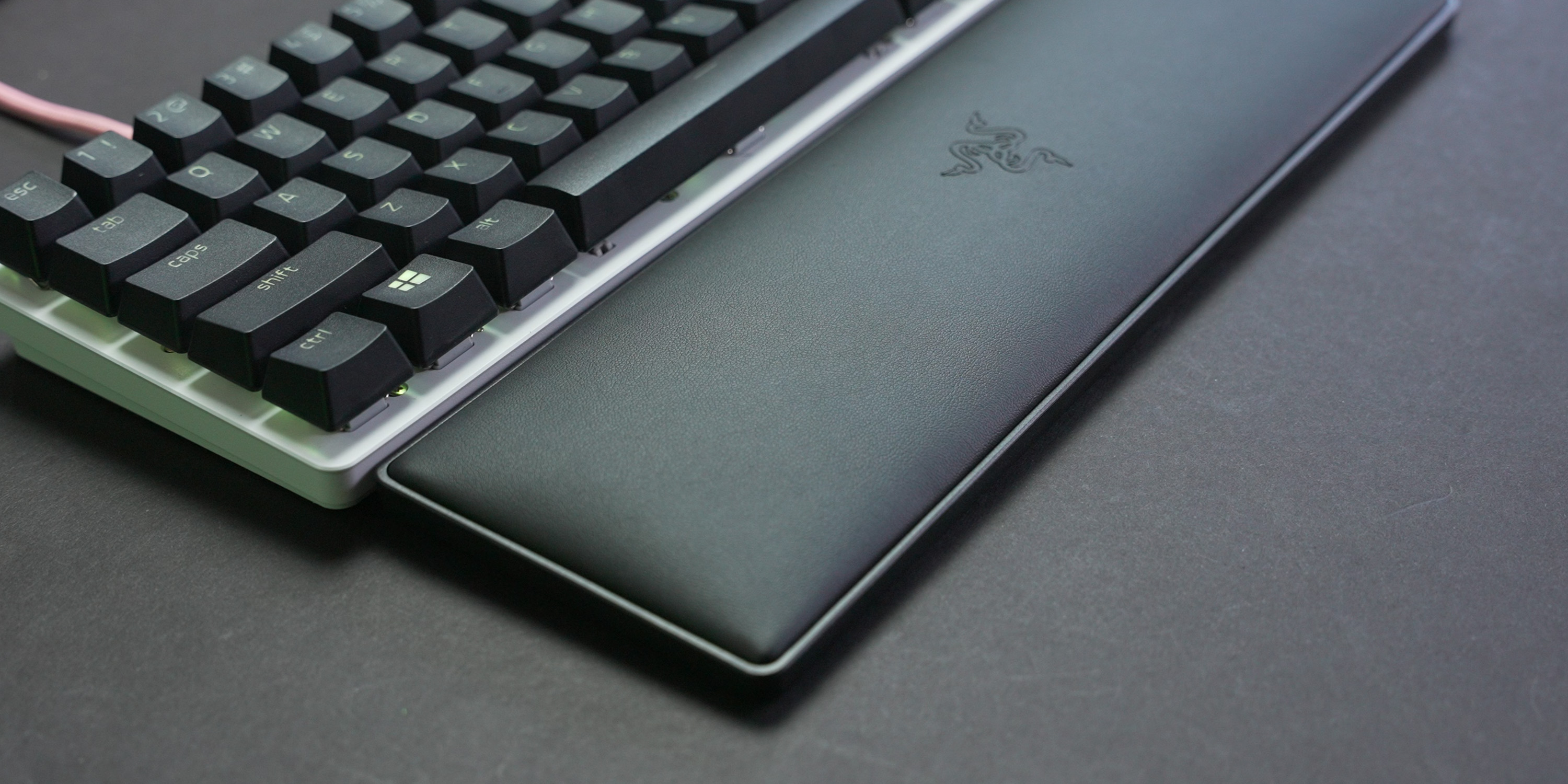 Customizing Razer keyboards with keycaps, coiled cables, and wrist rests