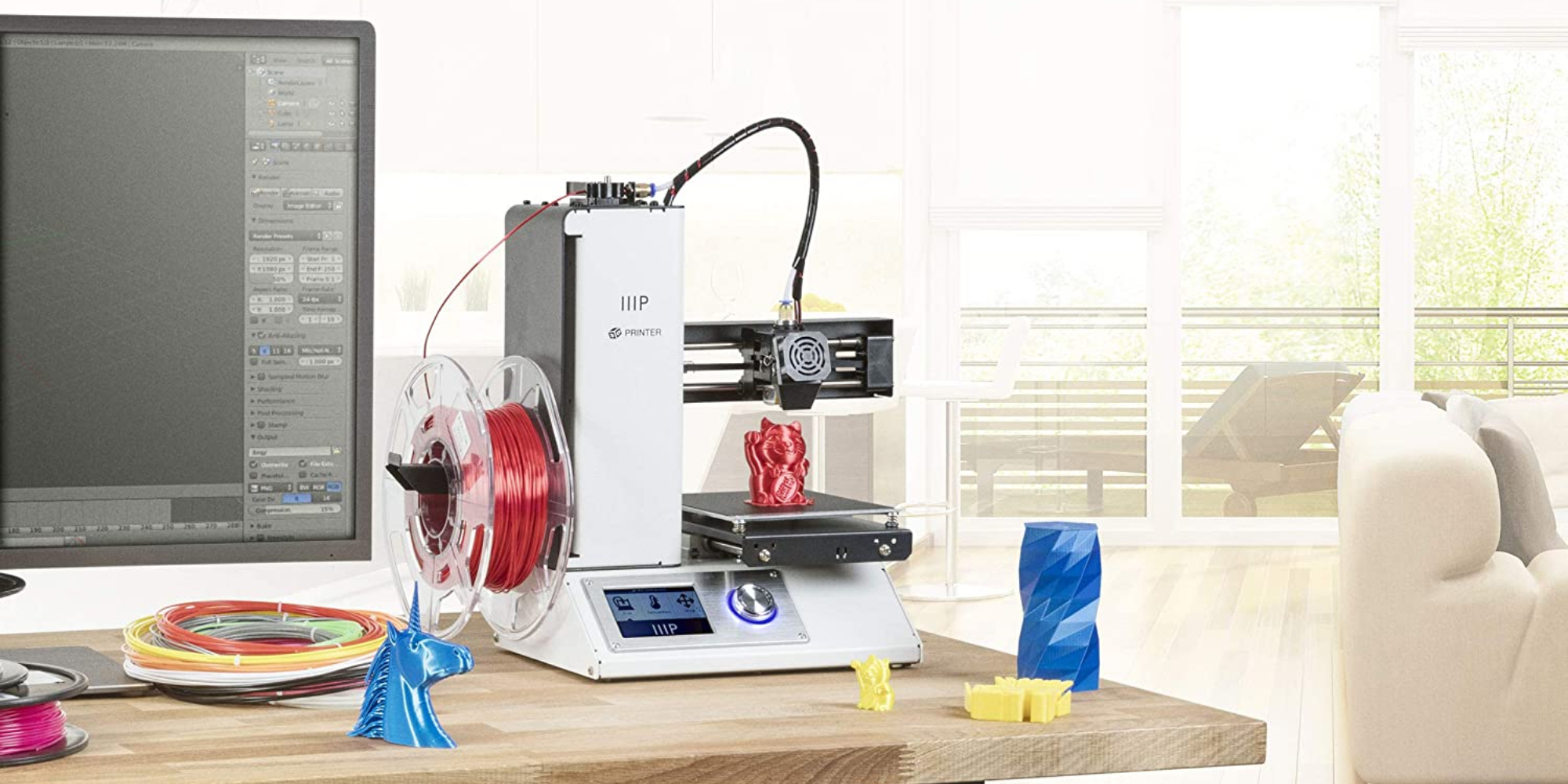 Monoprice's Select Mini V2 3D Printer is ready to print out of the box ...