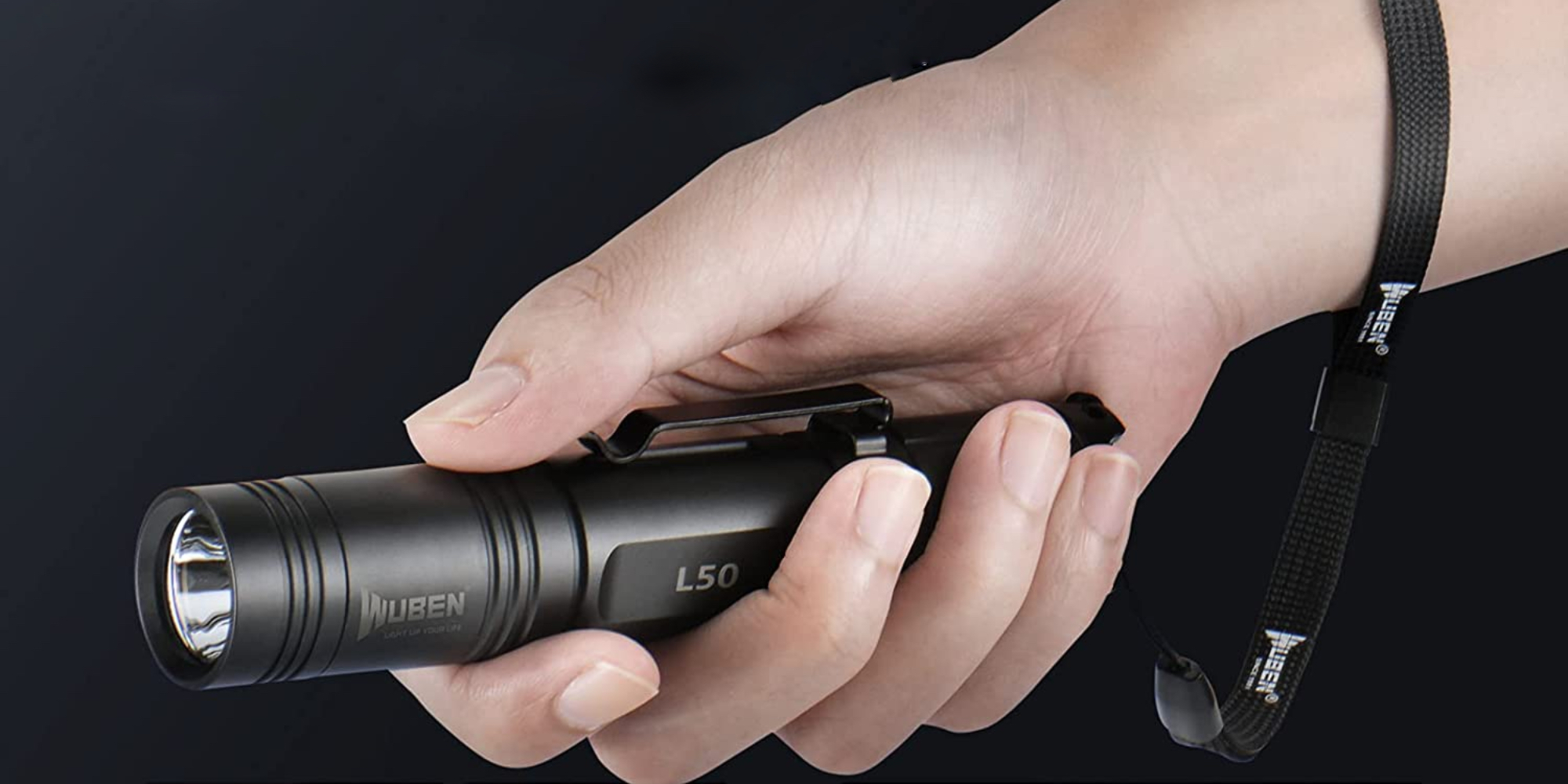 Wuben's 1,200-lumen rechargeable LED flashlight has four brightness ...