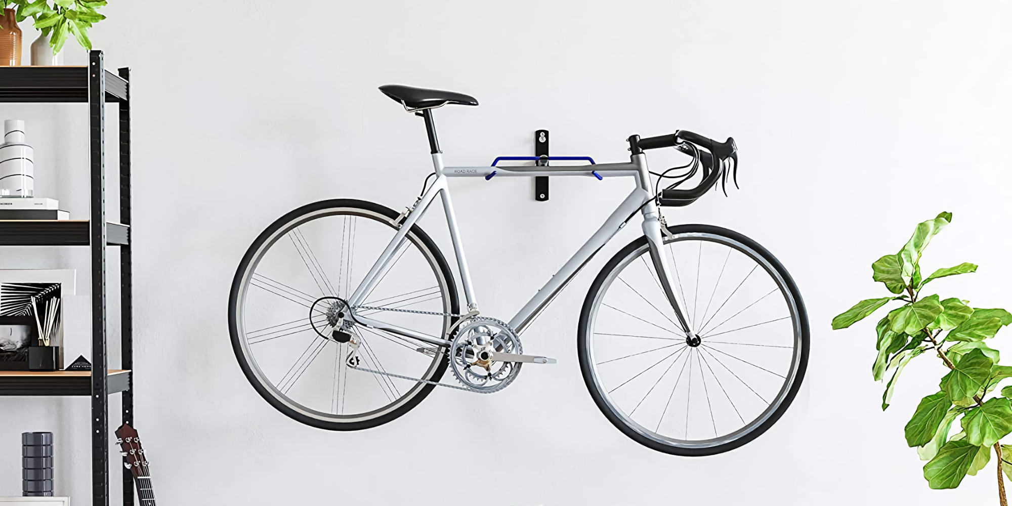 Show off and tidily stow your ride with this 3-pack of bike storage ...