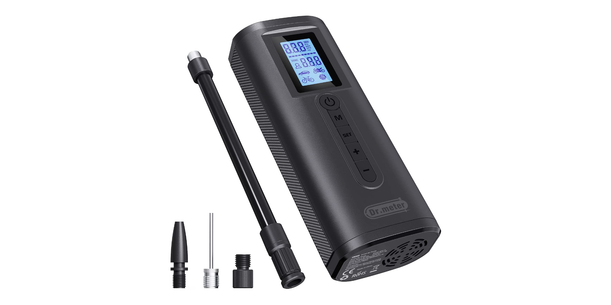 This USB-C portable air compressor has a 4000mAh battery: $32 (Reg. $40 ...