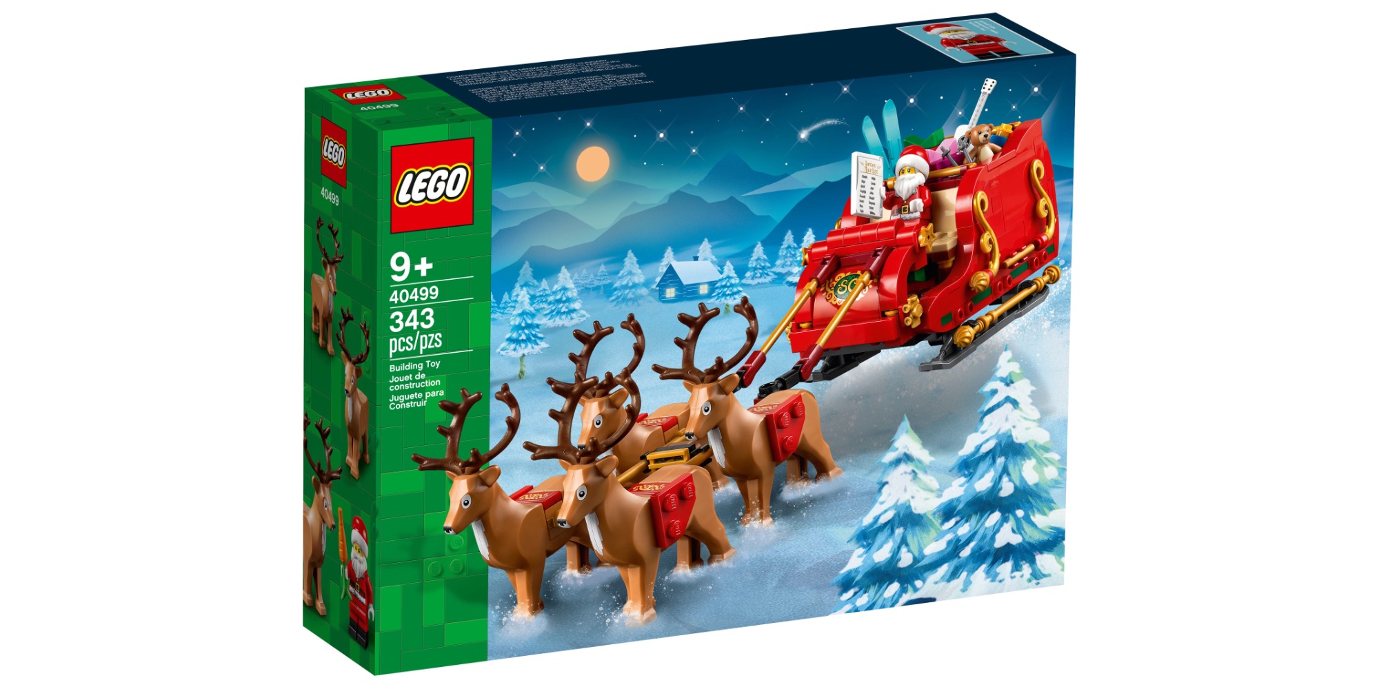 LEGO Santa Sleigh launching ahead of the holiday season - 9to5Toys