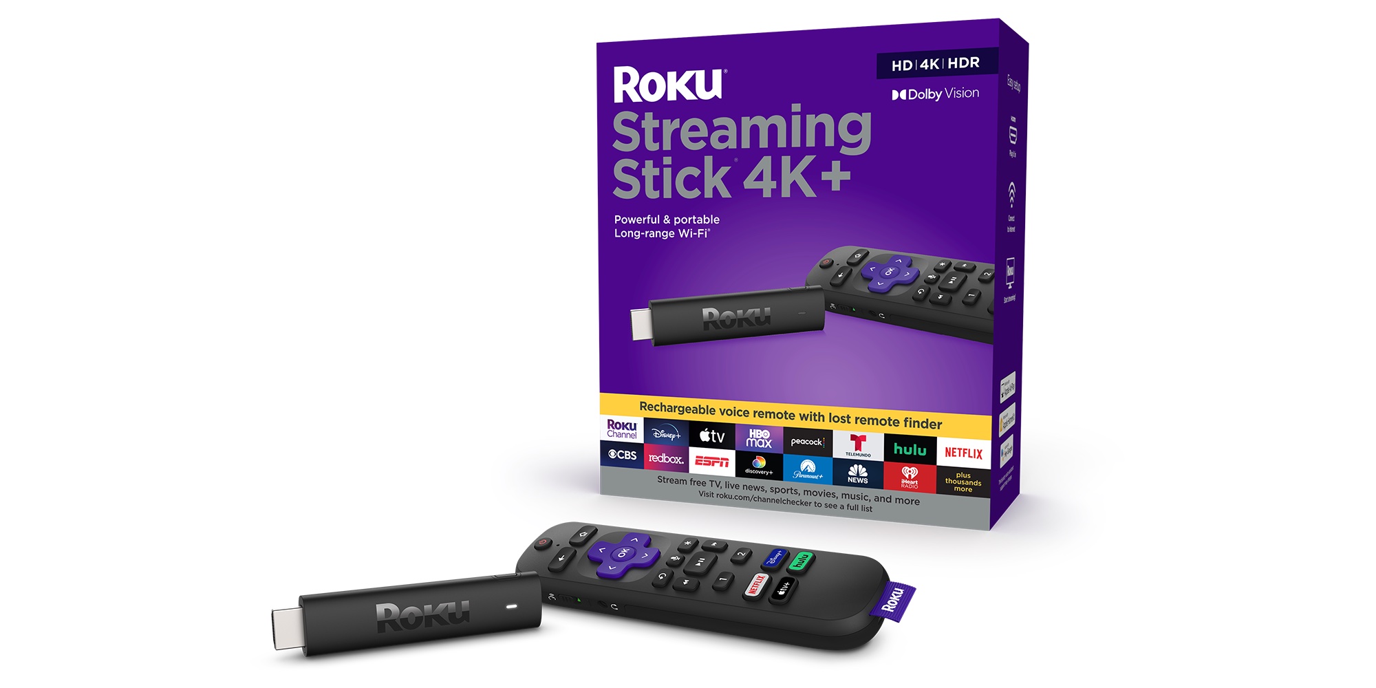 Roku Streaming Stick 4K+ falls to new low of $49 with AirPlay 2, Voice ...