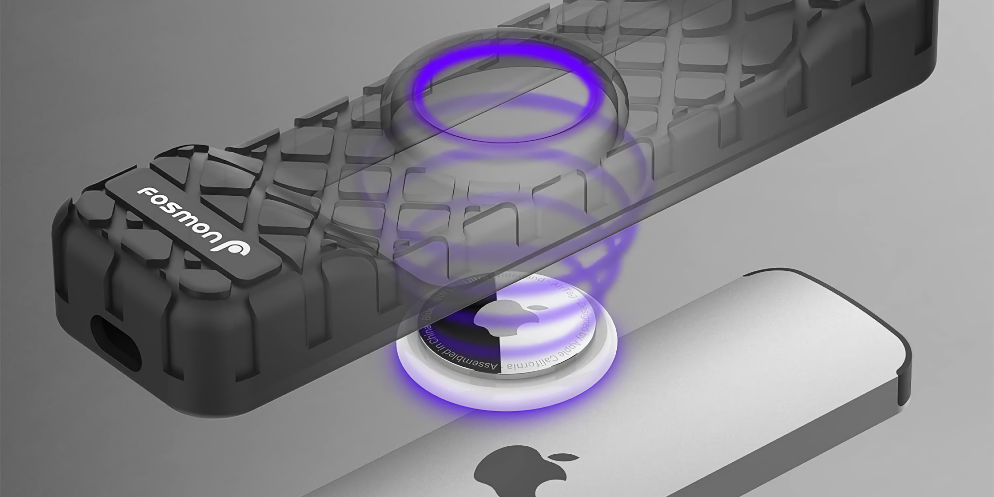 Fosmon's new AirTag Siri Remote Case glows in the dark - 9to5Toys