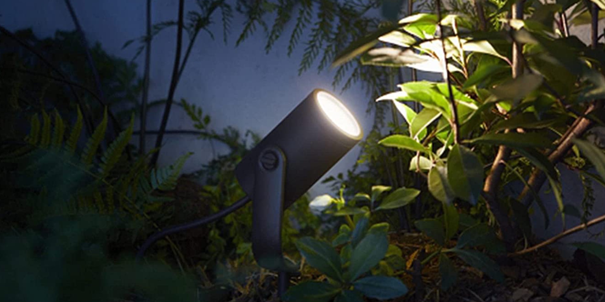 Philips Hue Lily spotlight kit includes three outdoor HomeKit lights at ...