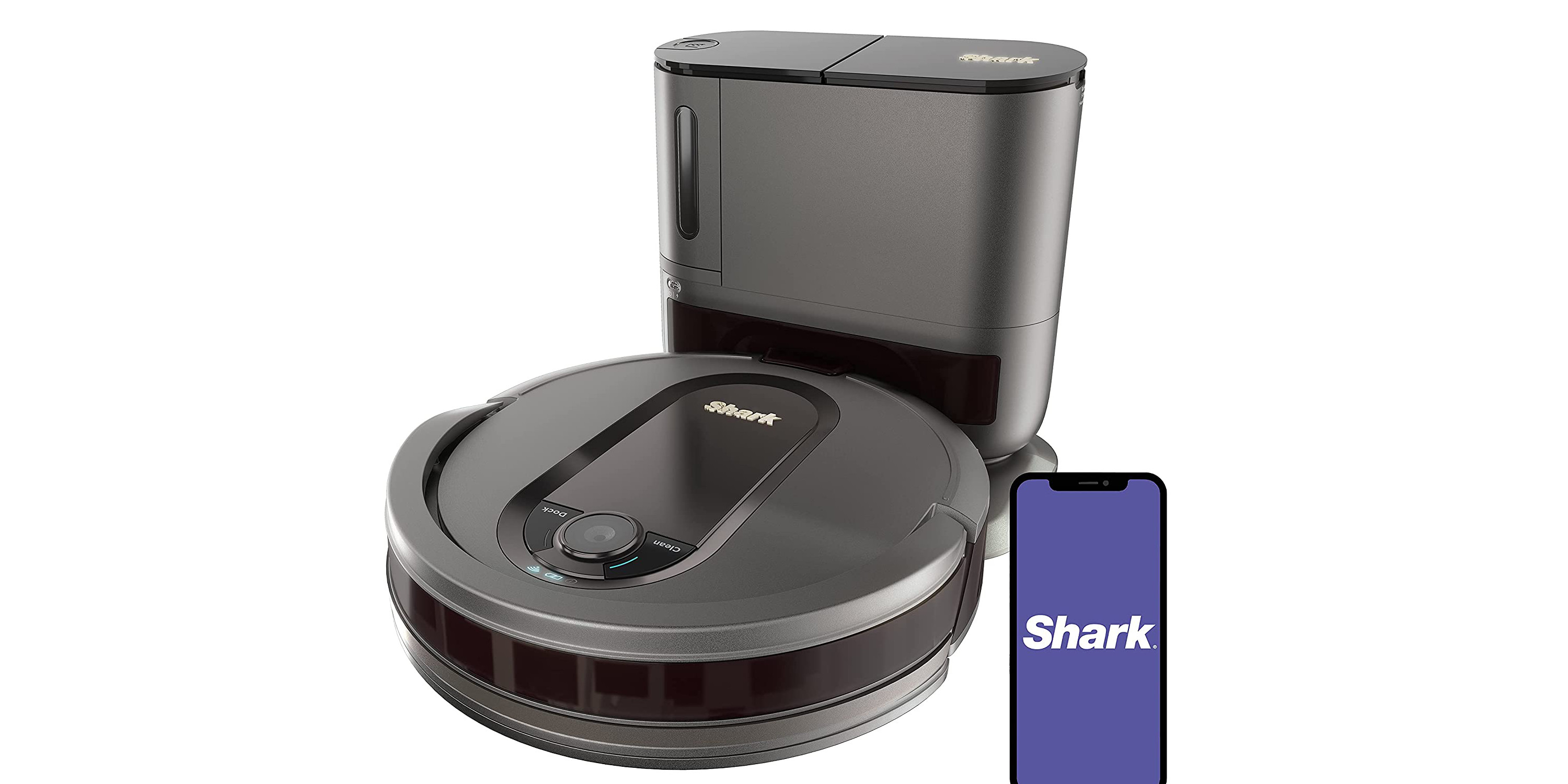 Shark's regularly $500 AV911S EX Robot Vacuum with self-empty base ...