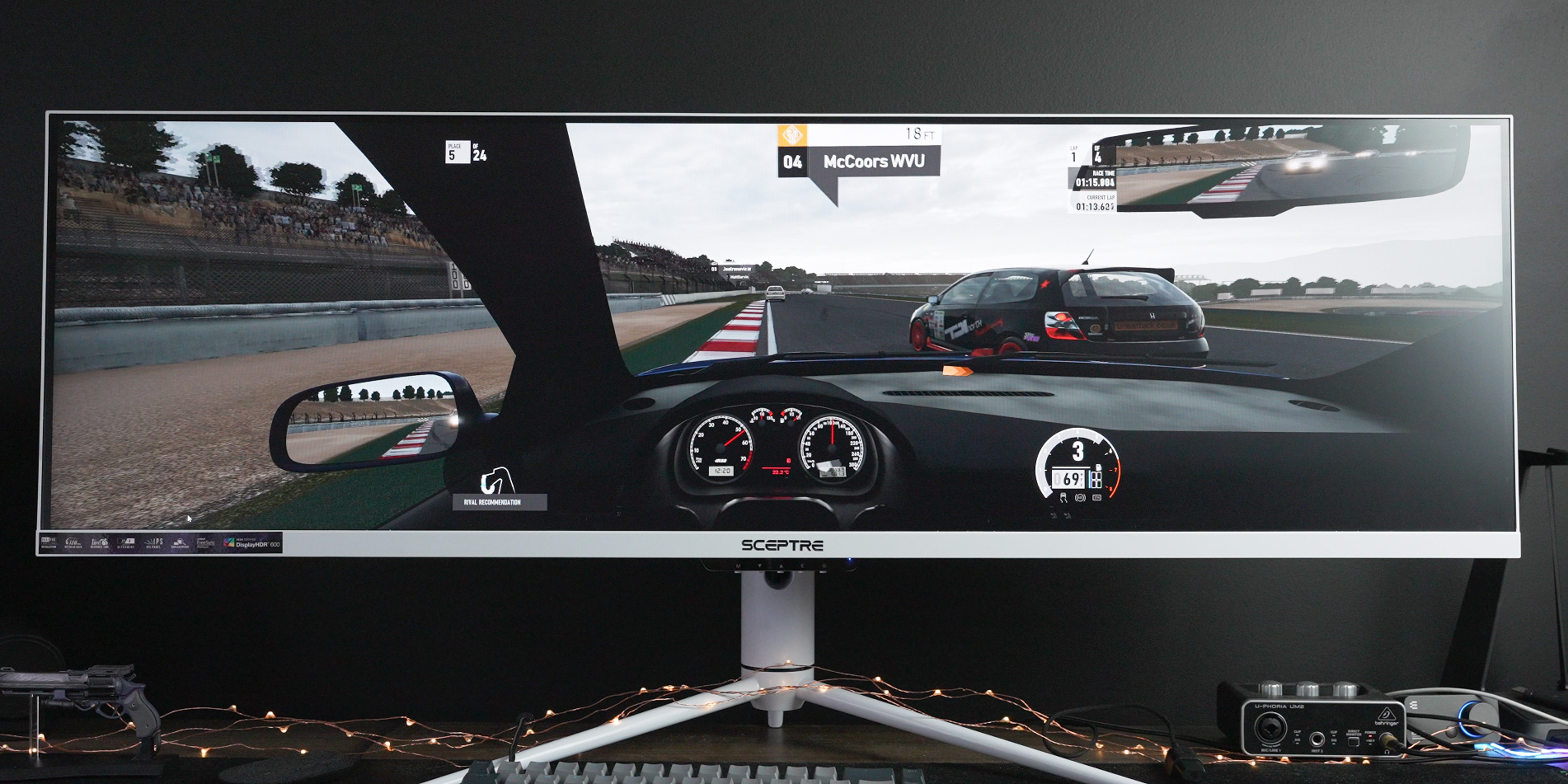 Sceptre Nebula 44-inch Monitor review: Ultra-wide gaming on a budget