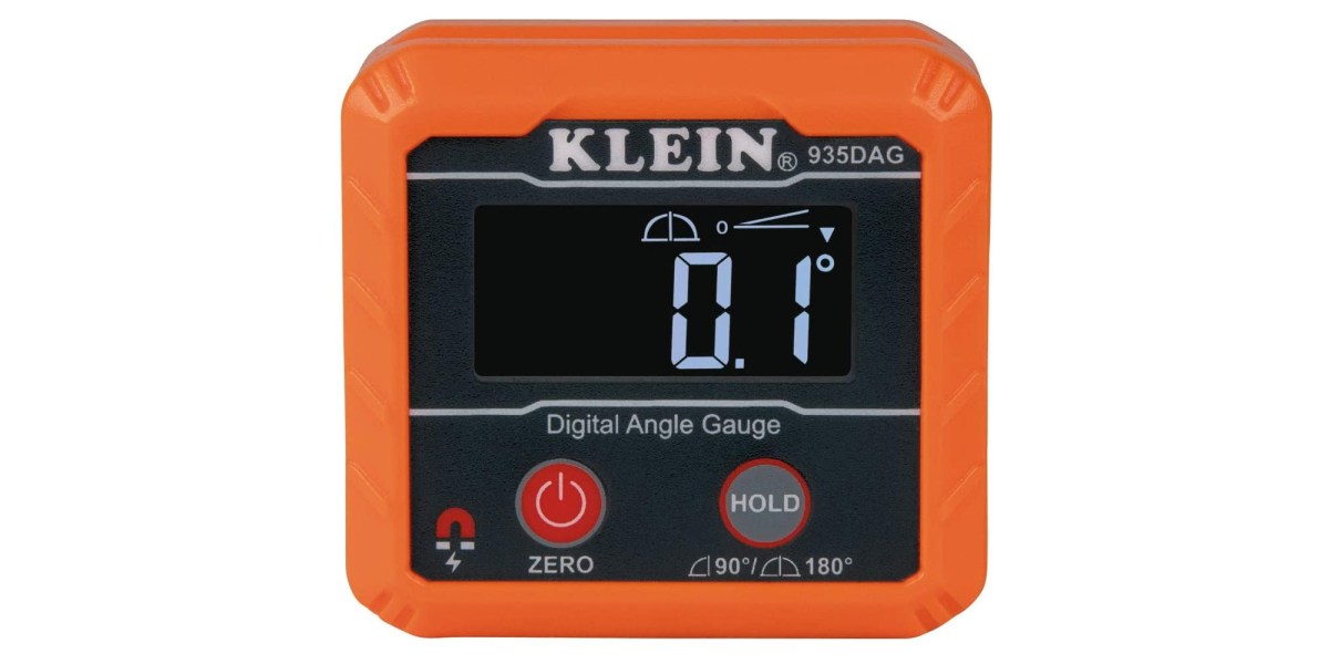 Klein's digital angle gauge lets you accurately tune-up a table saw ...