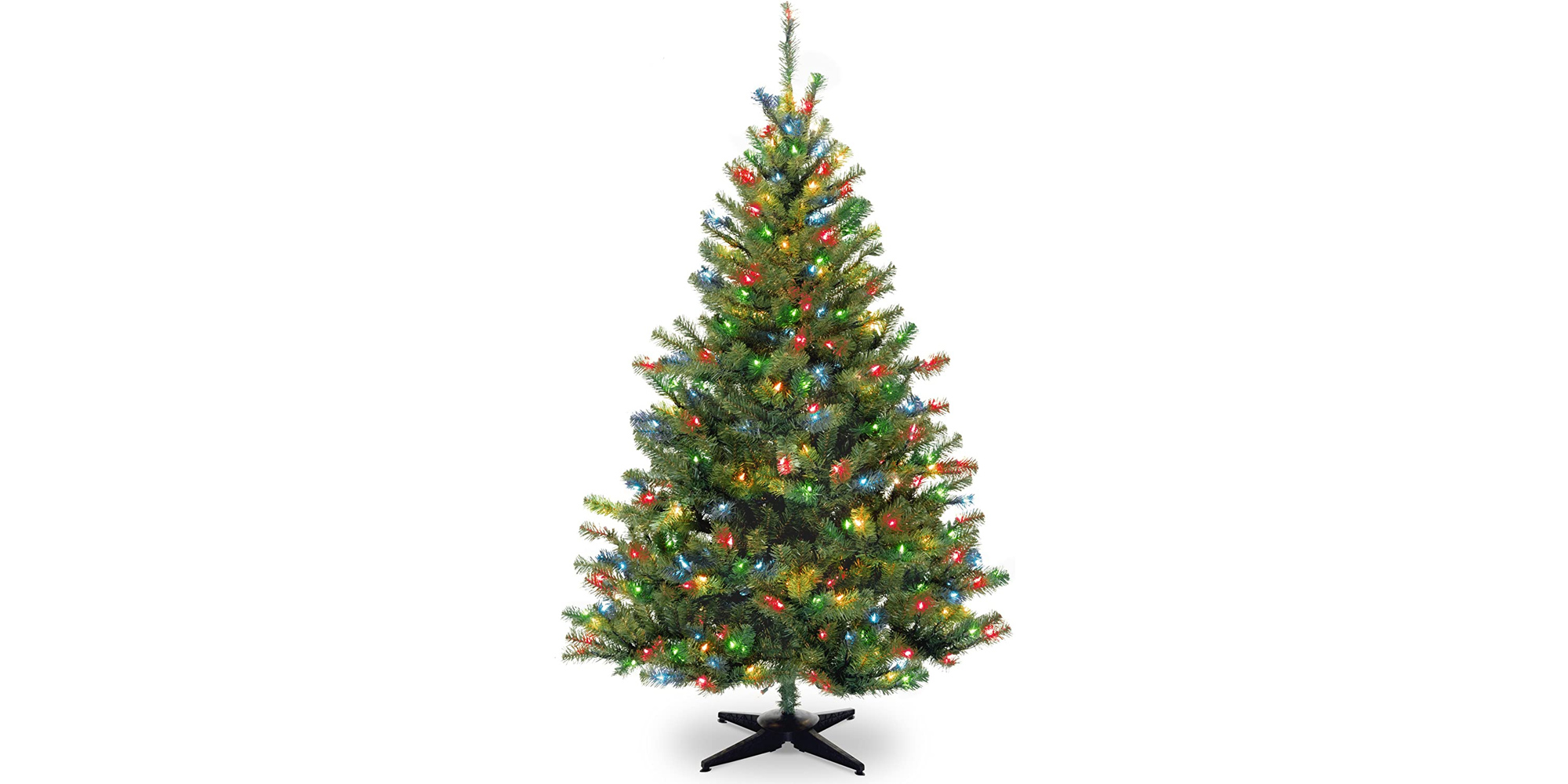 Get in the festive spirit with an all-time low on this 6-foot pre-lit ...