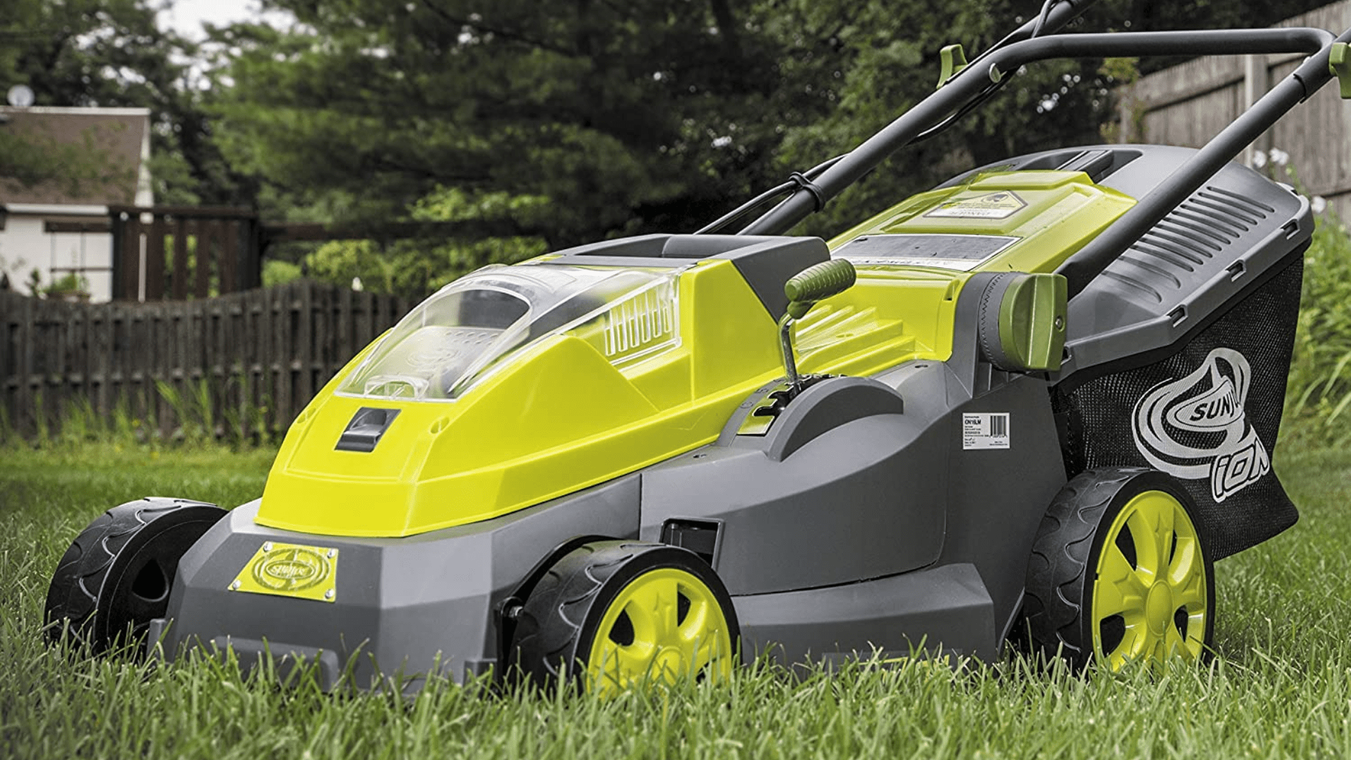 This off-season sale brings Sun Joe's 40V 16-inch electric mower to its ...