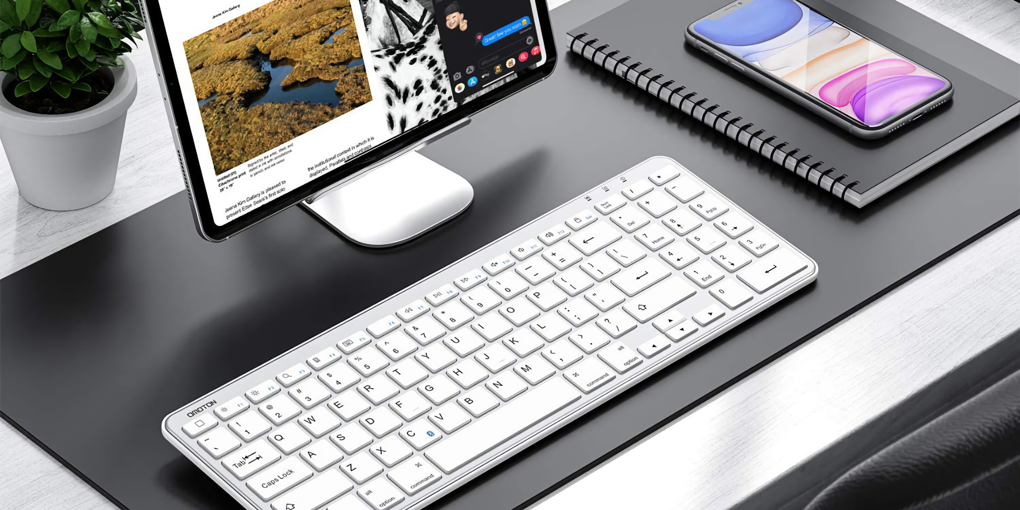 Craft a dedicated iPad setup with these stand and keyboard deals from ...