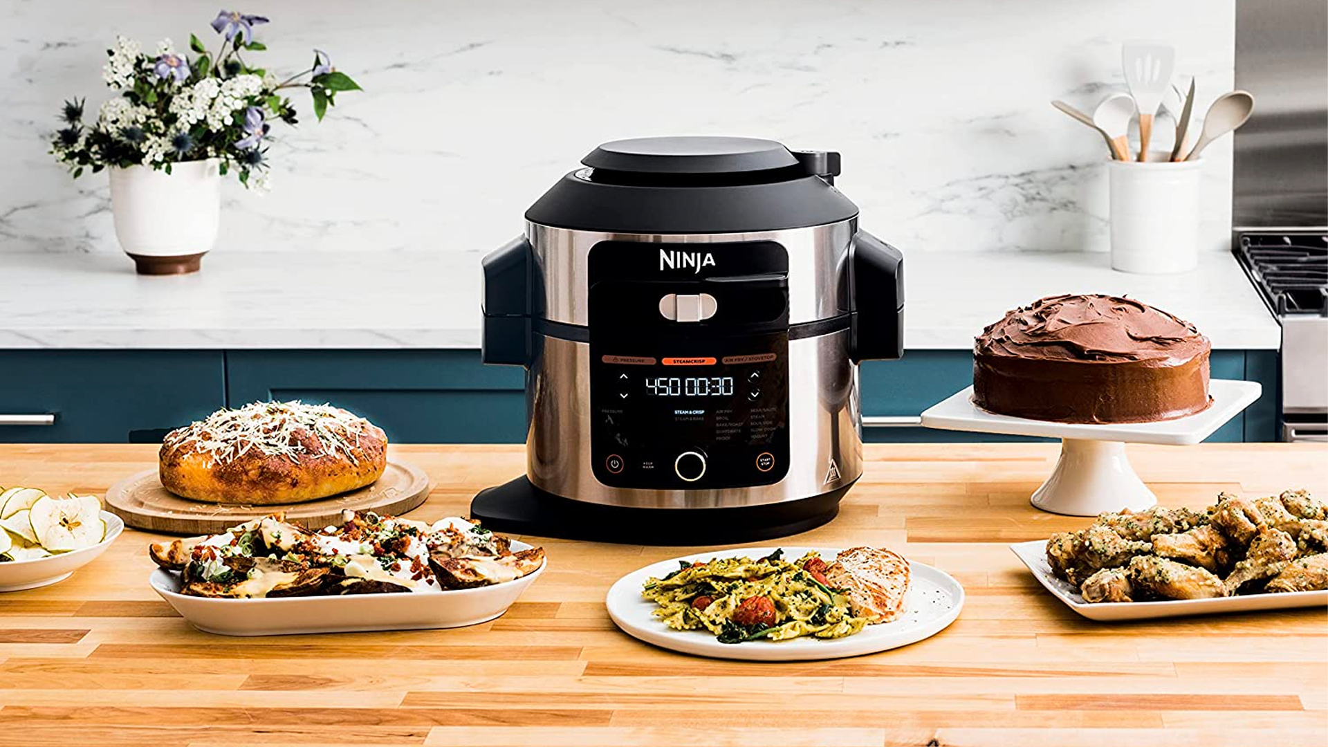 Ninja's Foodie pressure cooker/steam fryers with SmartLid now start at ...