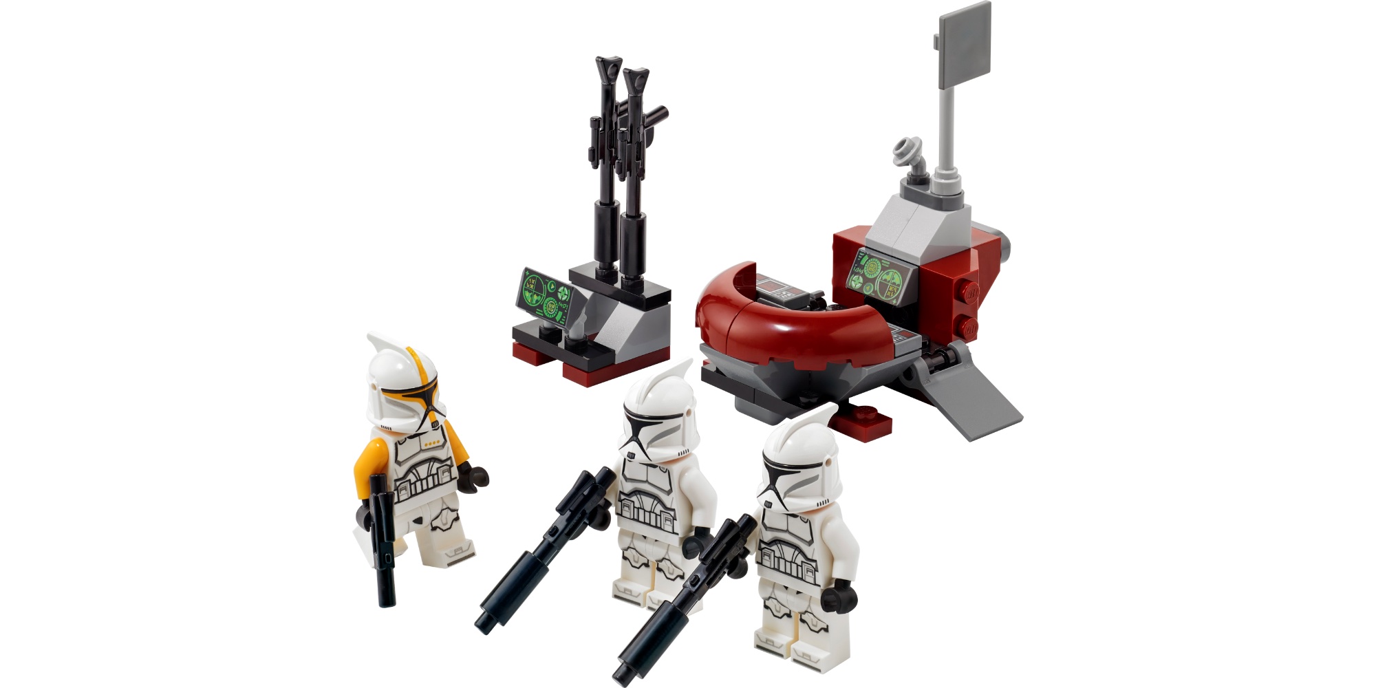 Clone Trooper Command Station and Ahsoka BrickHeadz now available