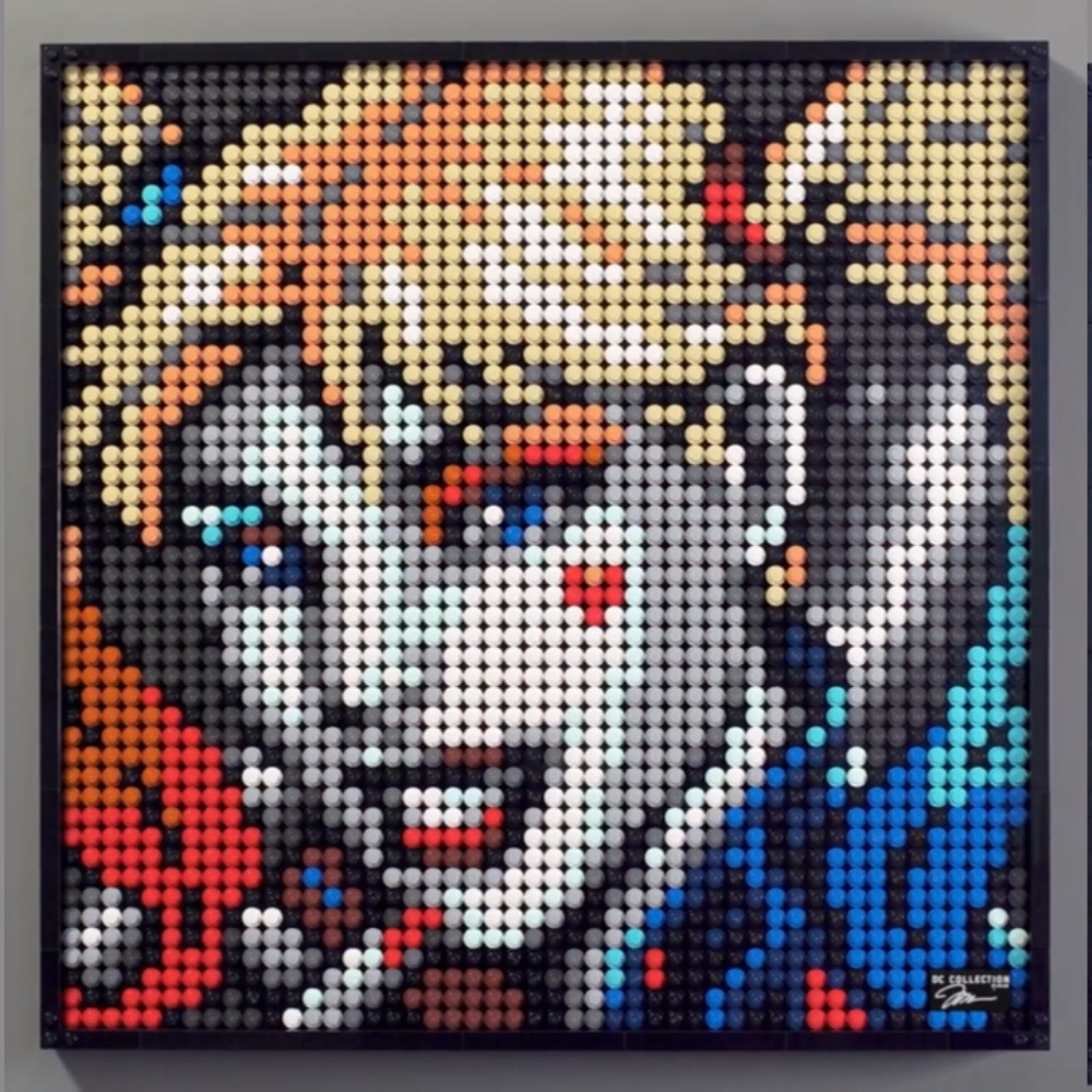 LEGO Batman Art mosaic unveiled with over 4,100 pieces - 9to5Toys