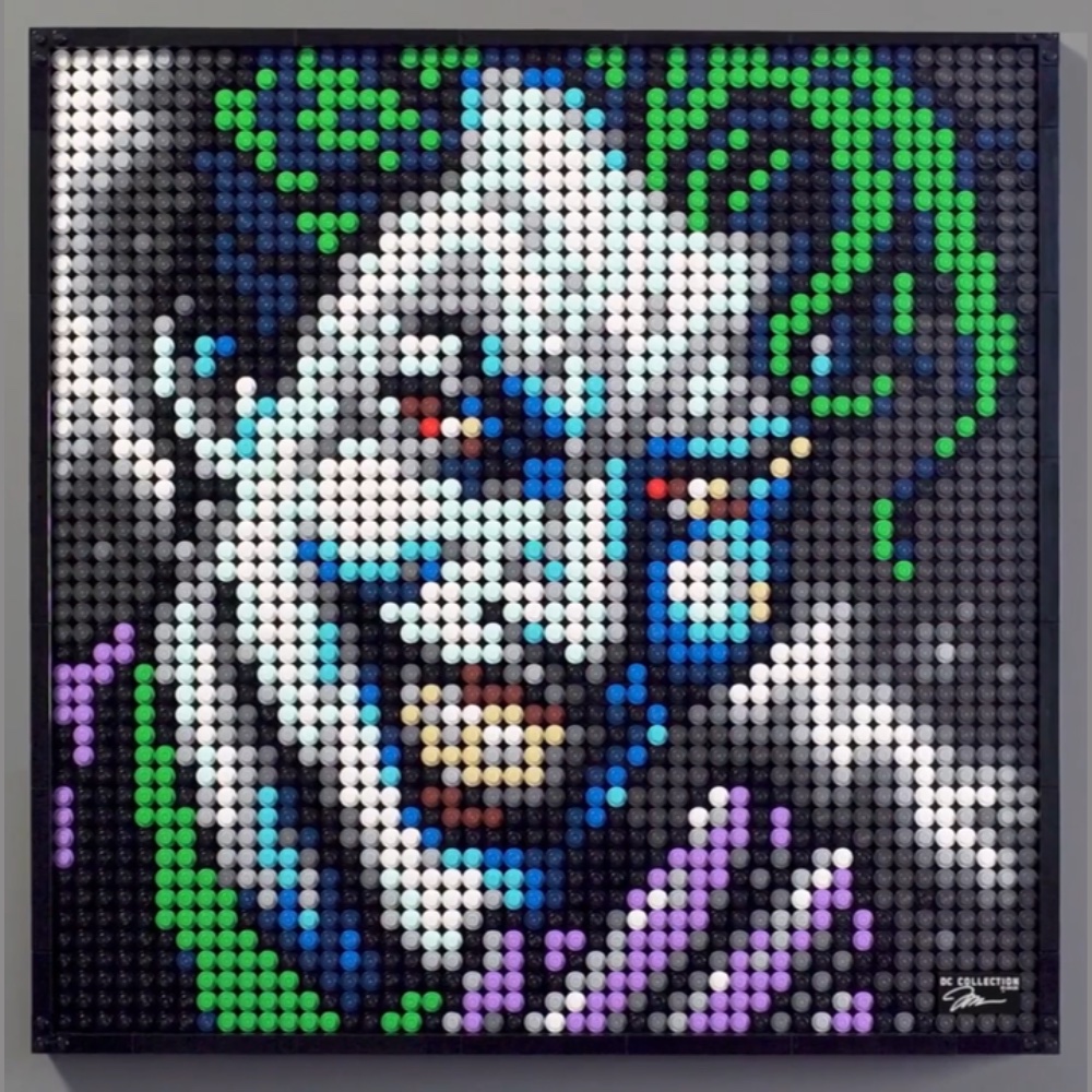 LEGO Batman Art mosaic unveiled with over 4,100 pieces - 9to5Toys