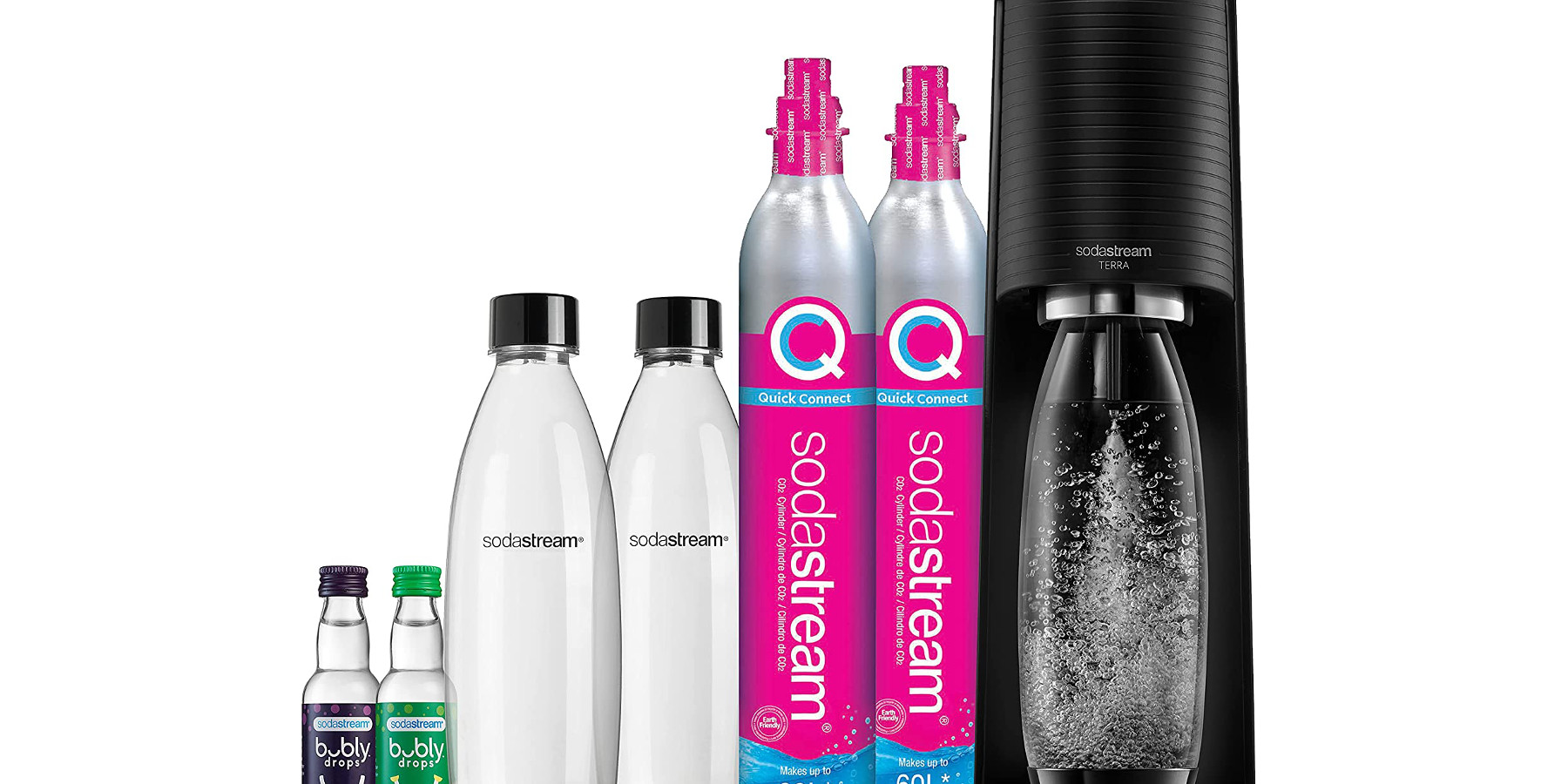Amazon SodaStream sparkling water makers start from $76.50 with models ...