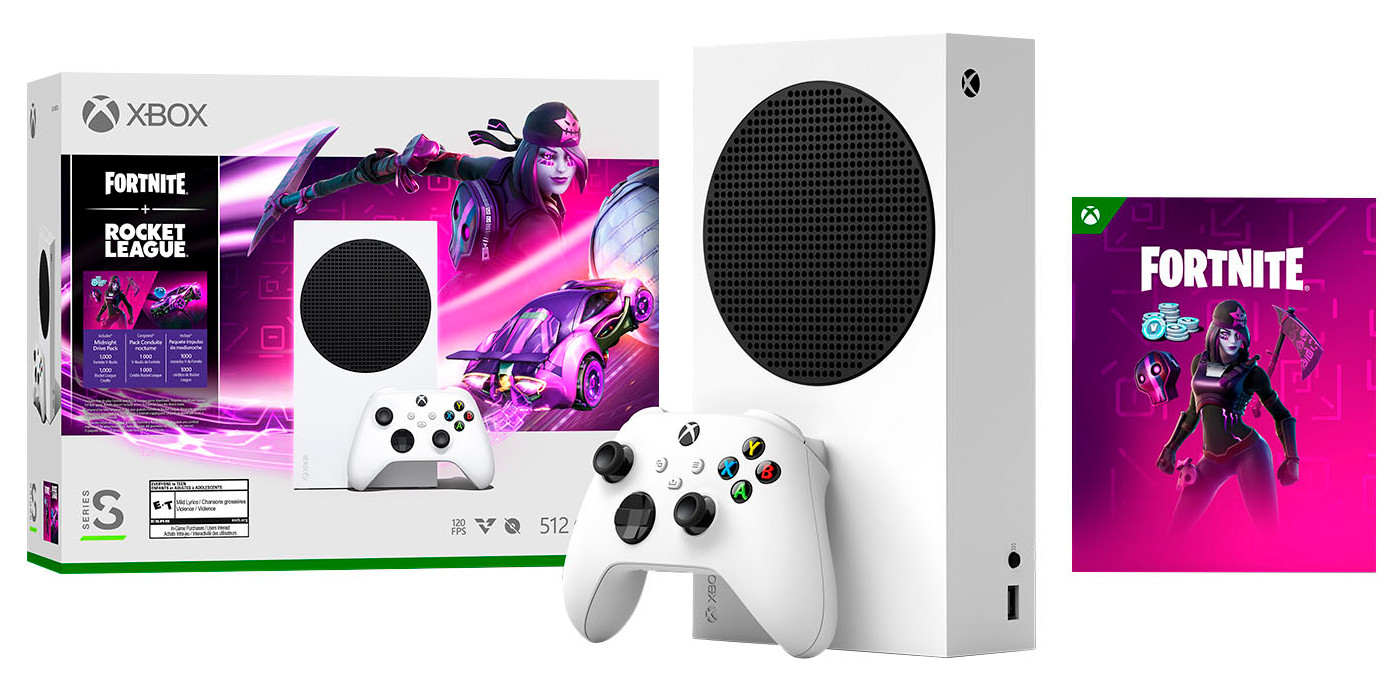 Fortnite and Rocket League Xbox Series S console bundle at $250