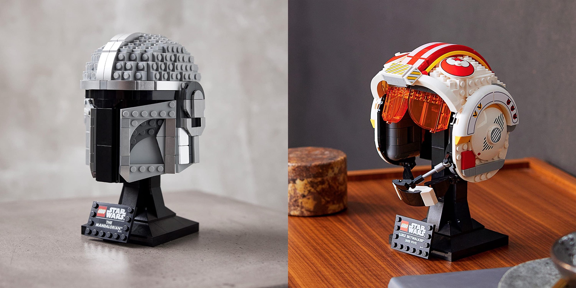 LEGO Mandalorian Helmet unveiled alongside X-Wing Pilot set - 9to5Toys