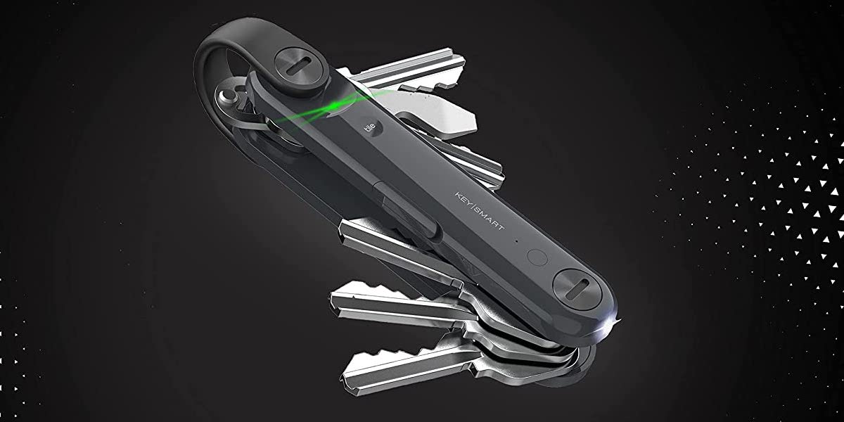KeySmart Max key organizer multi-tool with Tile item tracking now $60 ...