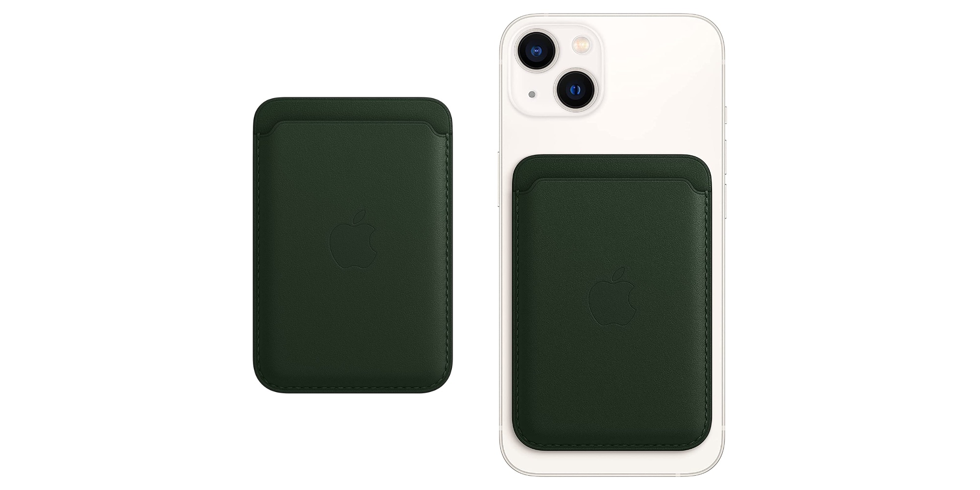 Pair your new green iPhone 13 with Apple's Find My leather MagSafe ...