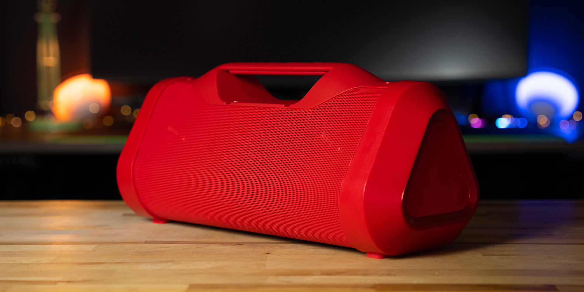 The Monster Blaster 3.0 Bluetooth speaker gives off huge boombox vibes