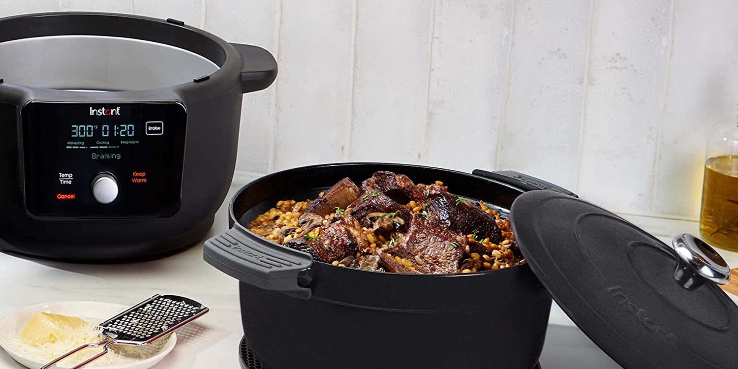 Instant's 6-qt. Electric Dutch Oven takes you from the stove to the ...