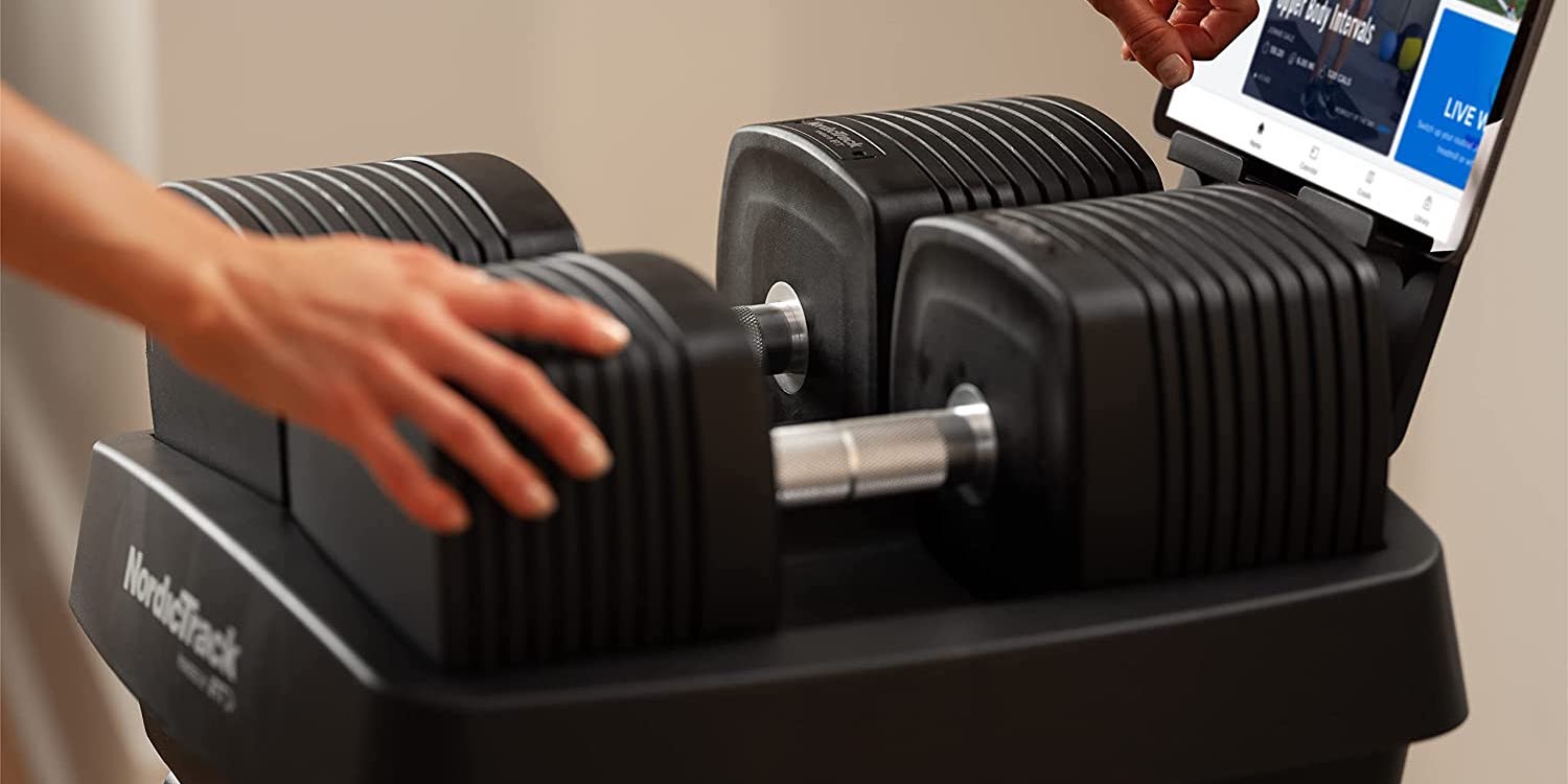Get jacked for the summer with NordicTrack's smart adjustable dumbbells ...