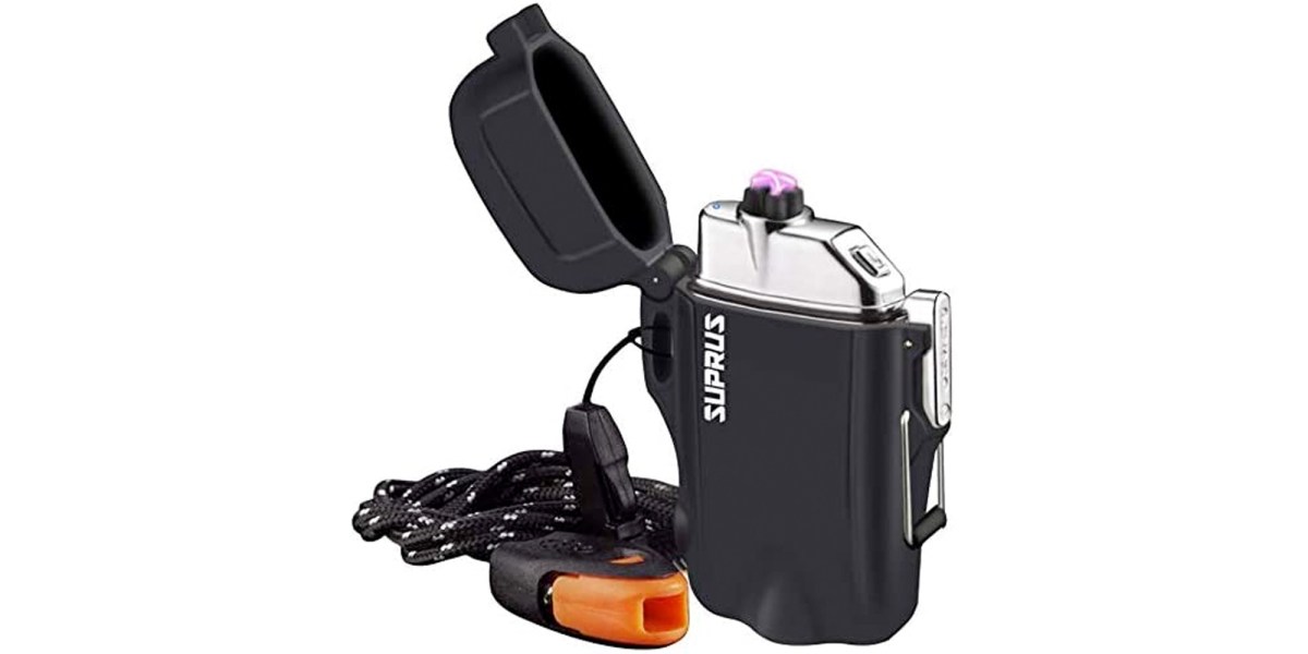 This waterproof electric arc lighter is perfect for kicking butane out ...