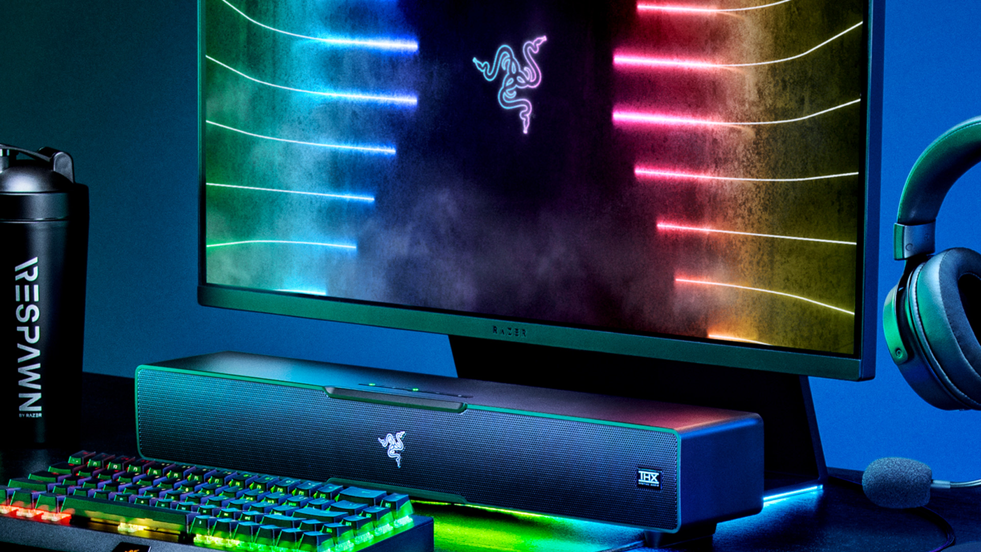 Razer's Leviathan V2 soundbar improves your battlestation with THX ...