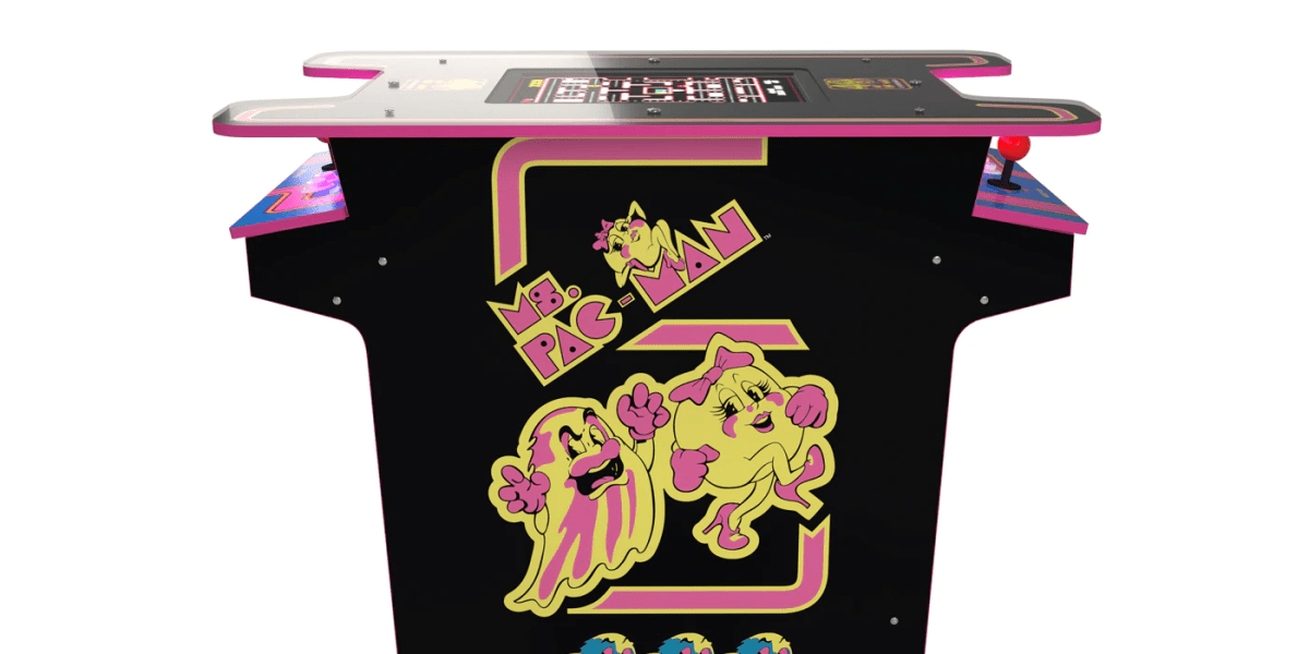 Arcade1Up's Ms. PAC-MAN Arcade Table packs in 11 classics at $200 off ...