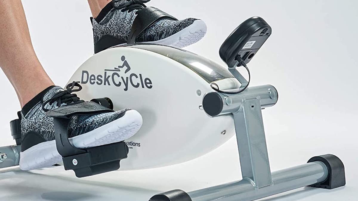Get a ride in from the couch, DeskCycle seated pedal exerciser drops to ...