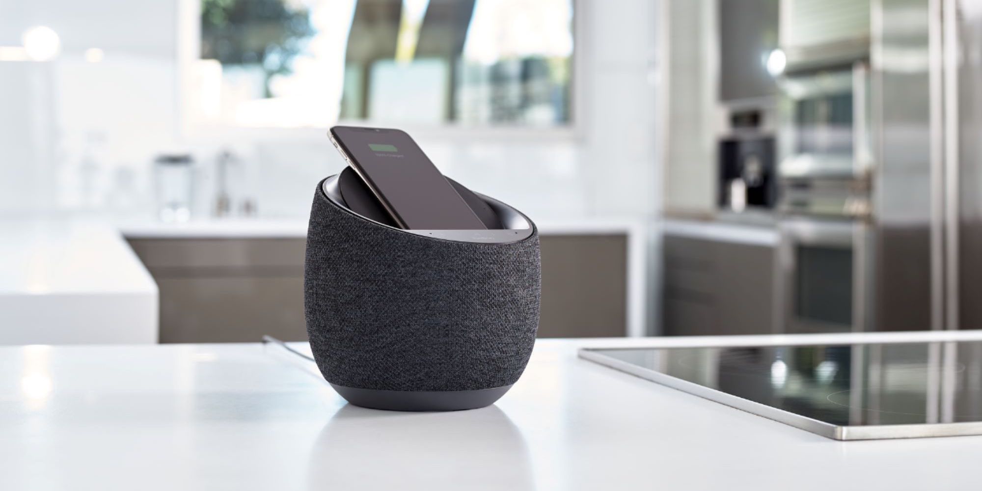 Belkin's Google Assistant Smart Speaker with Qi charger now $100 for ...