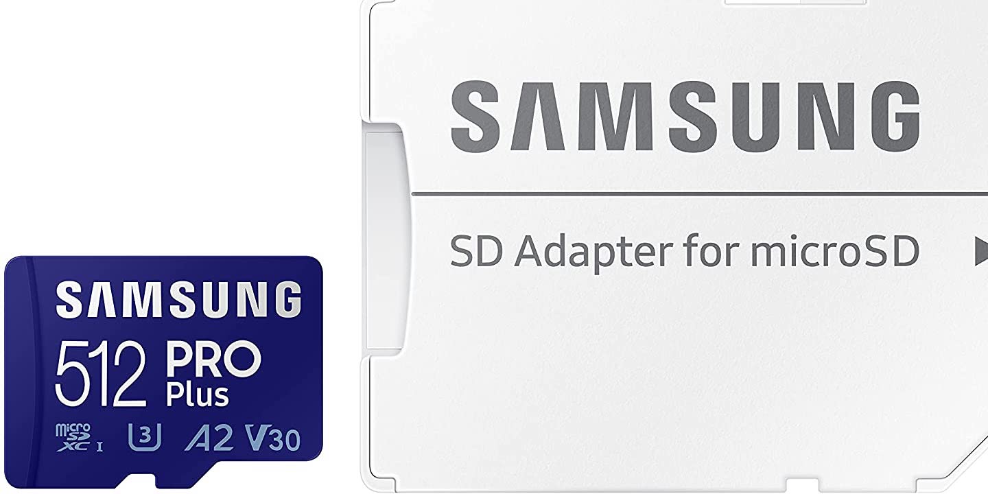 Samsung's PRO Plus 512GB microSDXC back to all-time low