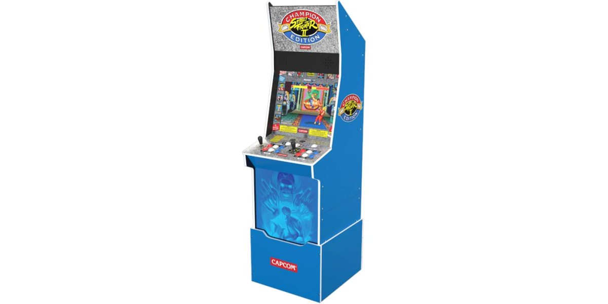Get the Arcade1Up Street Fighter II Champion Edition arcade cabinet at ...