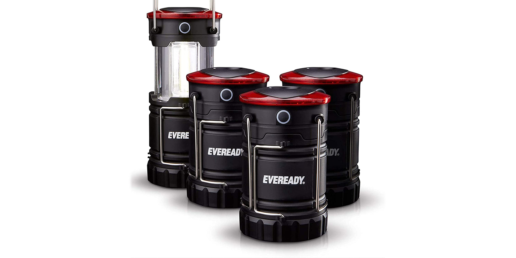 Prepare for severe summer storms with Eveready's 4-pack of LED lanterns ...