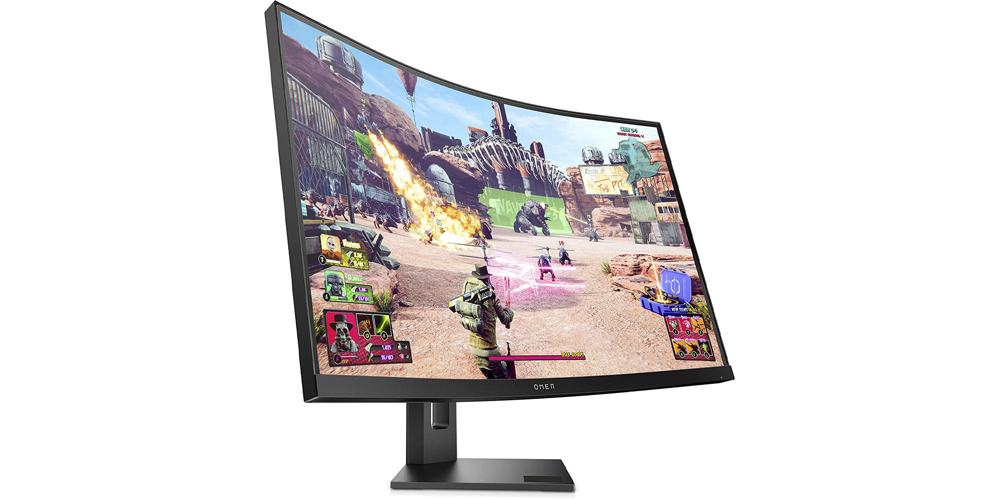 HP's 27-inch Curved OMEN 1440p 240Hz gaming monitor reaches new low at $430