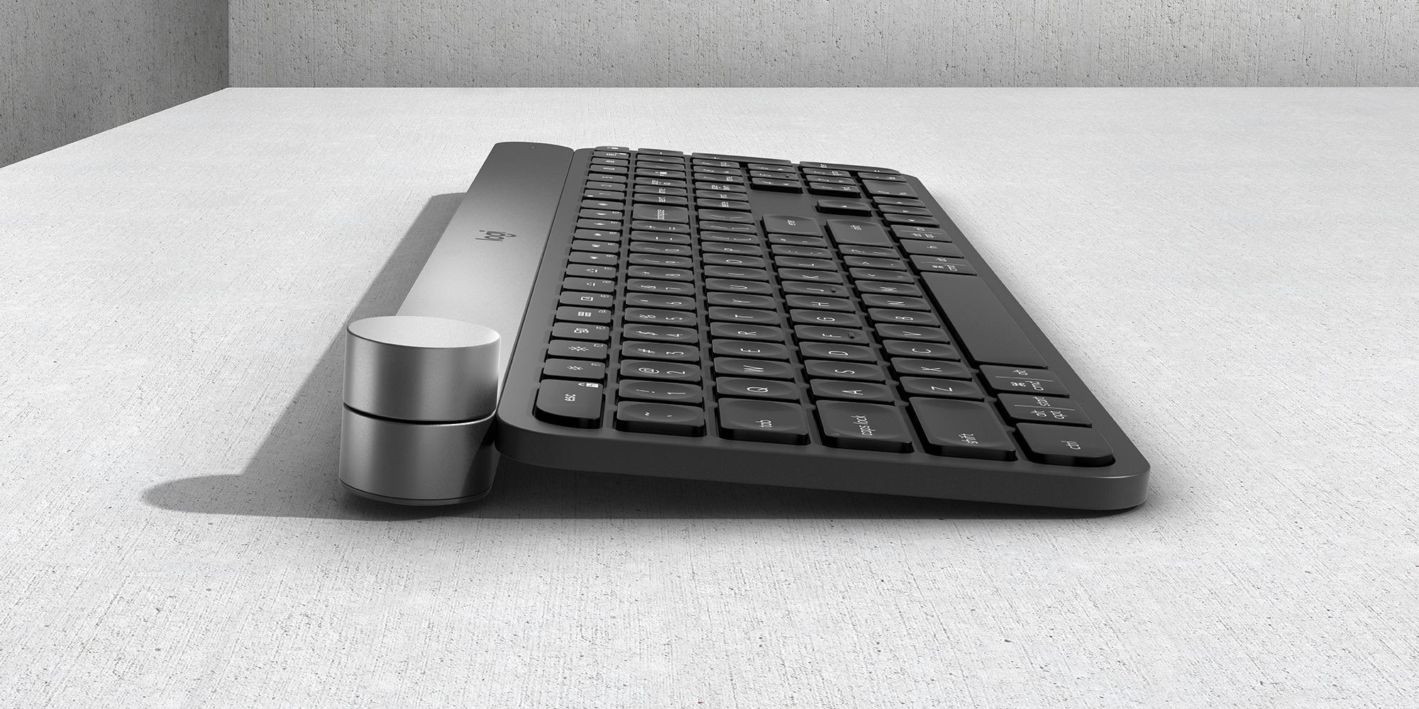 Logitech’s Craft Advanced Keyboard sports a customizable aluminum dial ...