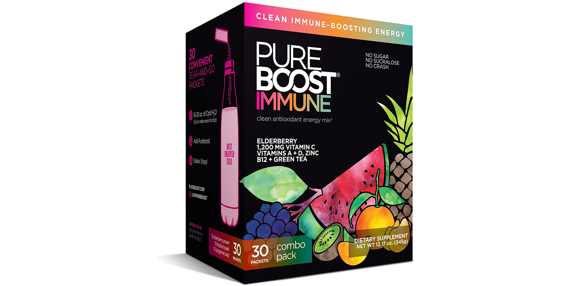 Boost your immune system with Pureboost's Clean Energy Drink Mixes from ...