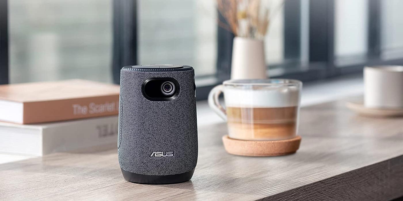 ASUS' ZenBeam Latte L1 portable projector has built-in 3-hour battery ...