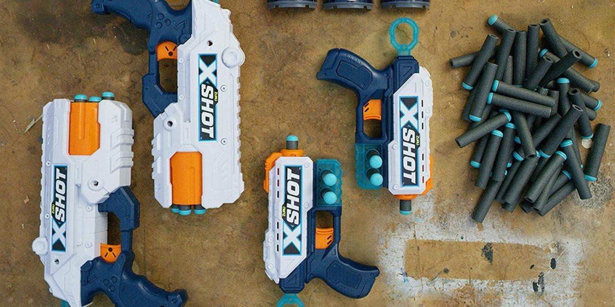 XShot's Excel foam blaster combo kit with 48 darts sees first discount ...
