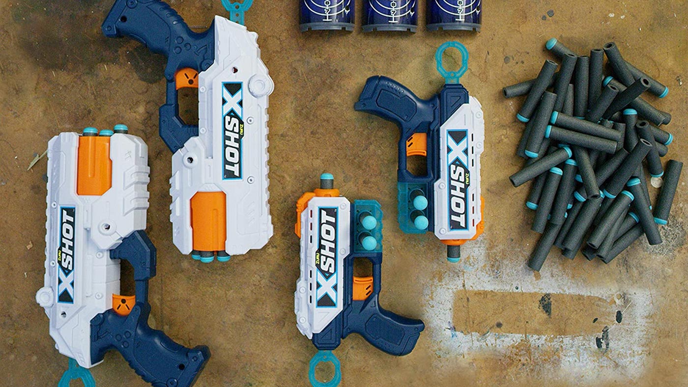 XShot's Excel foam blaster combo kit with 48 darts sees first discount ...