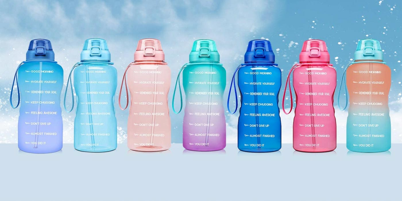 Stay motivated and hydrated with these unique water bottles from $7.50 ...