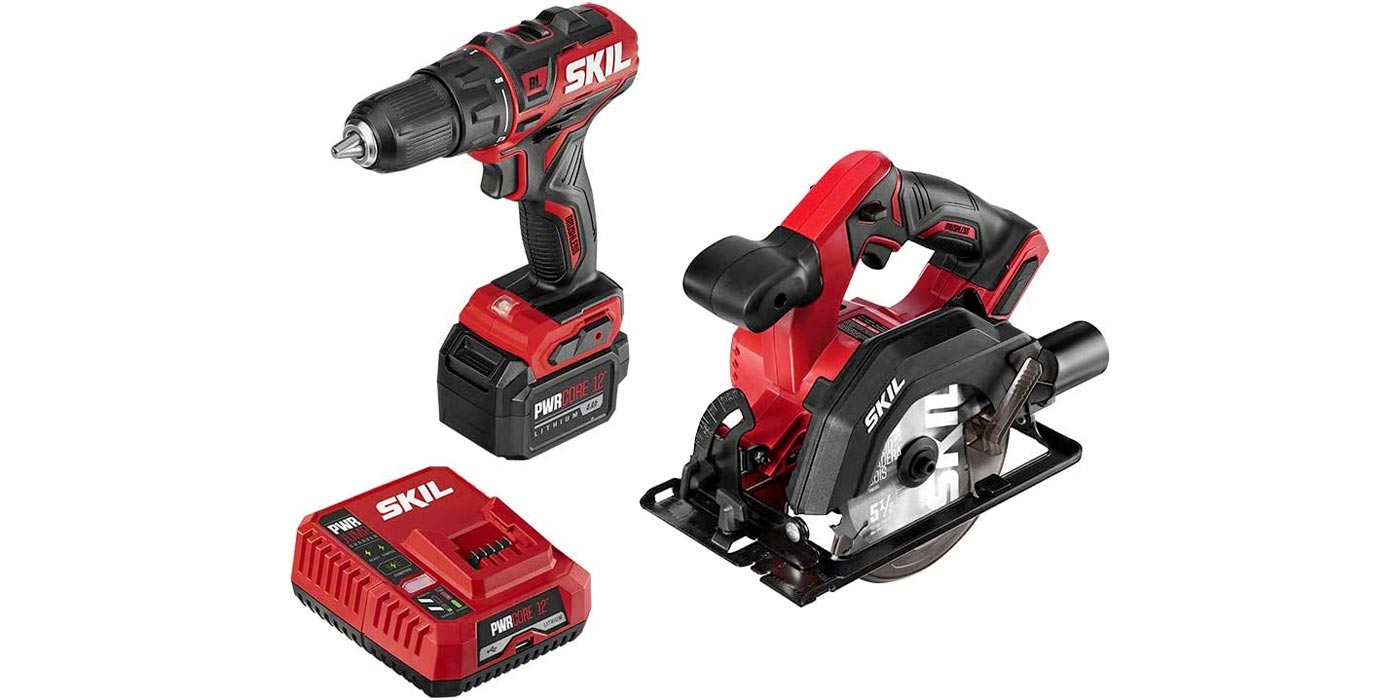 Up to 39% off SKIL power tools: 2-tool combo kit $89, 1/4 sheet sander ...