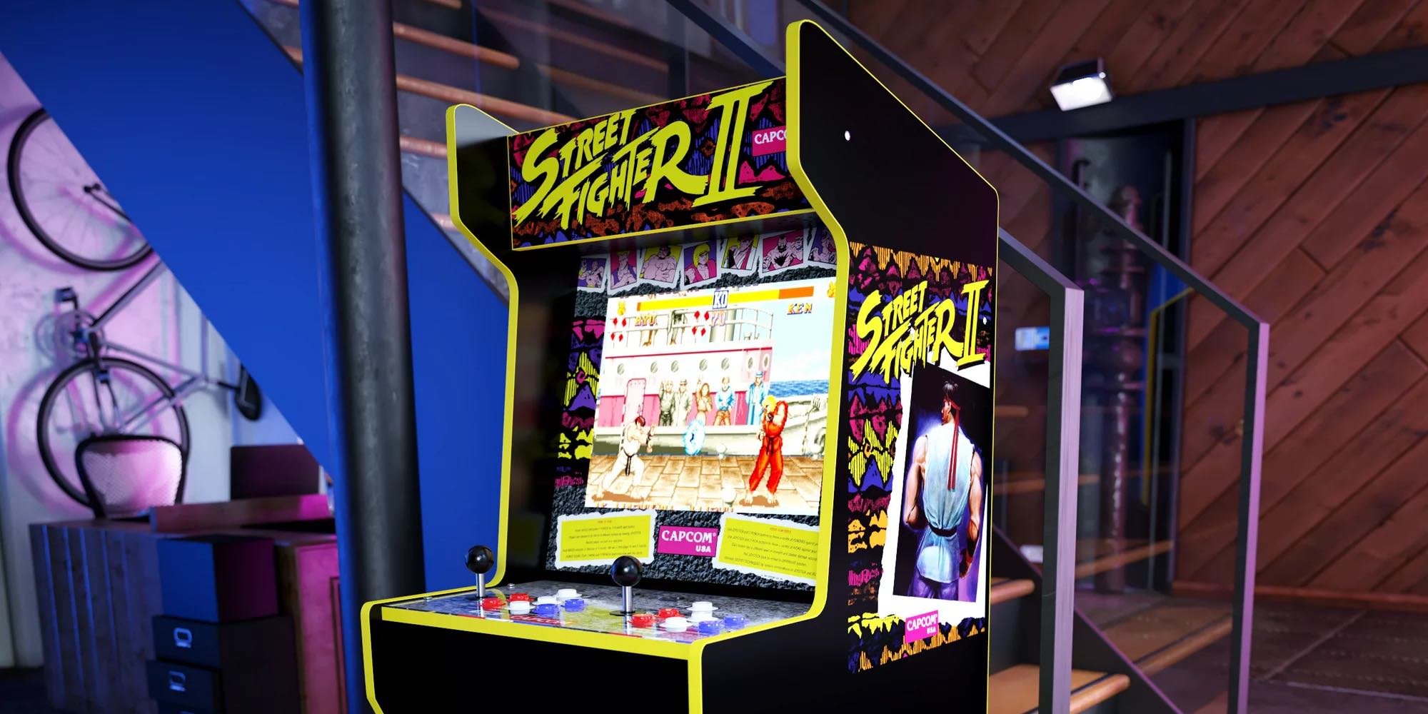 Arcade1Up's Street Fighter cabinet delivers 12 games for $249