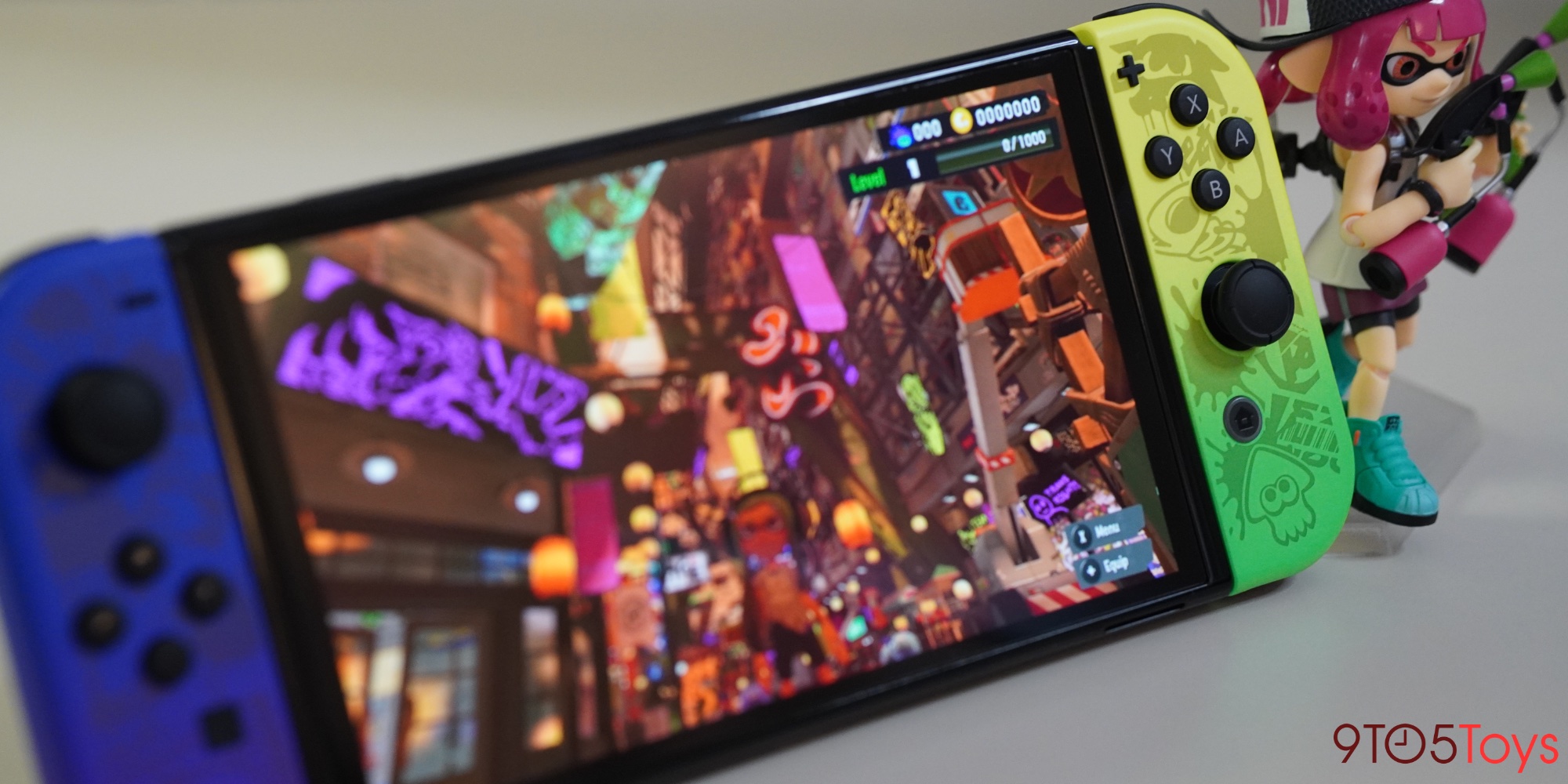 Nintendo Switch Splatoon 3 OLED console review!