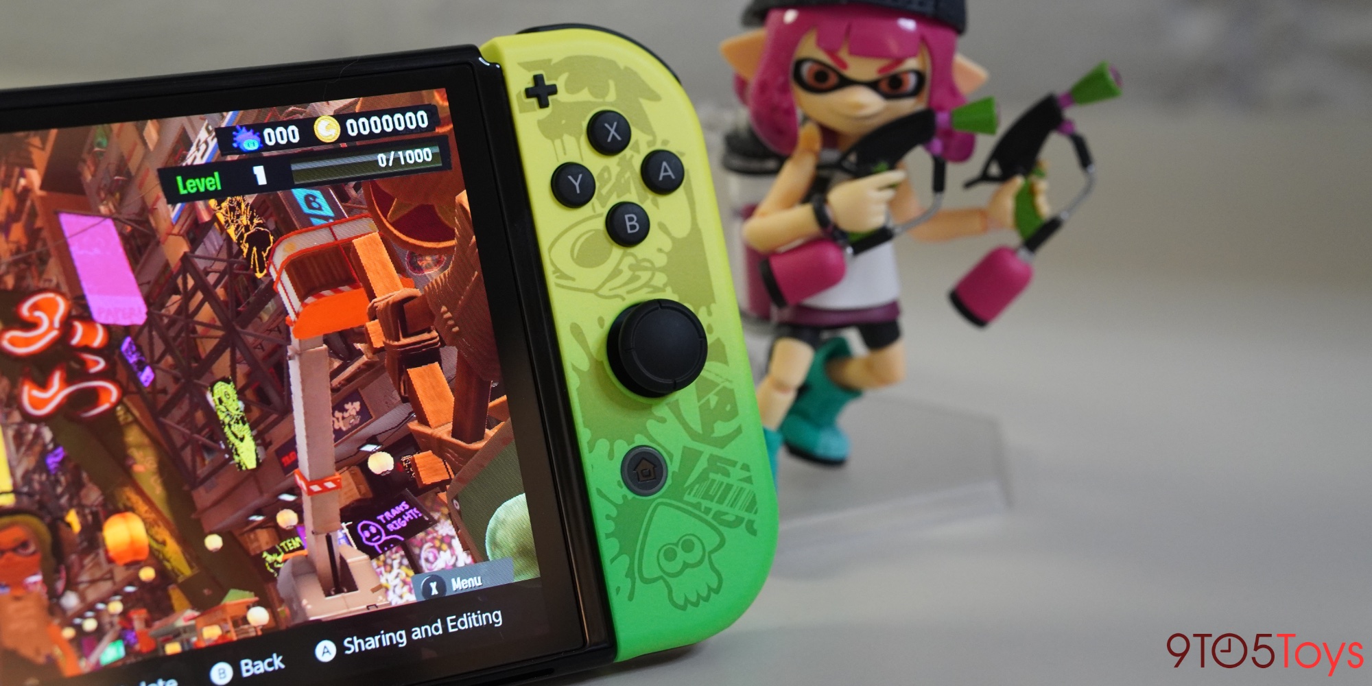 Nintendo Switch Splatoon 3 OLED console review!
