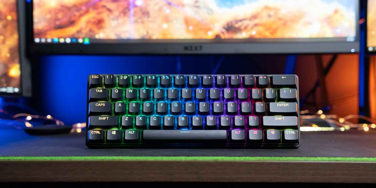 Apex Pro Mini Wireless review: Adjustable switch 60% keyboard