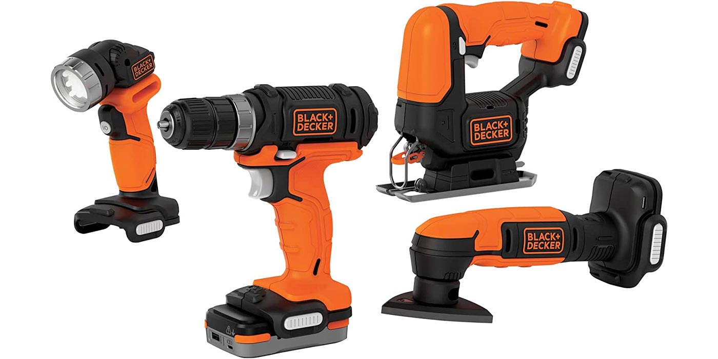 Prep for fall DIY projects with this 4-tool BLACK+DECKER 12V combo kit ...